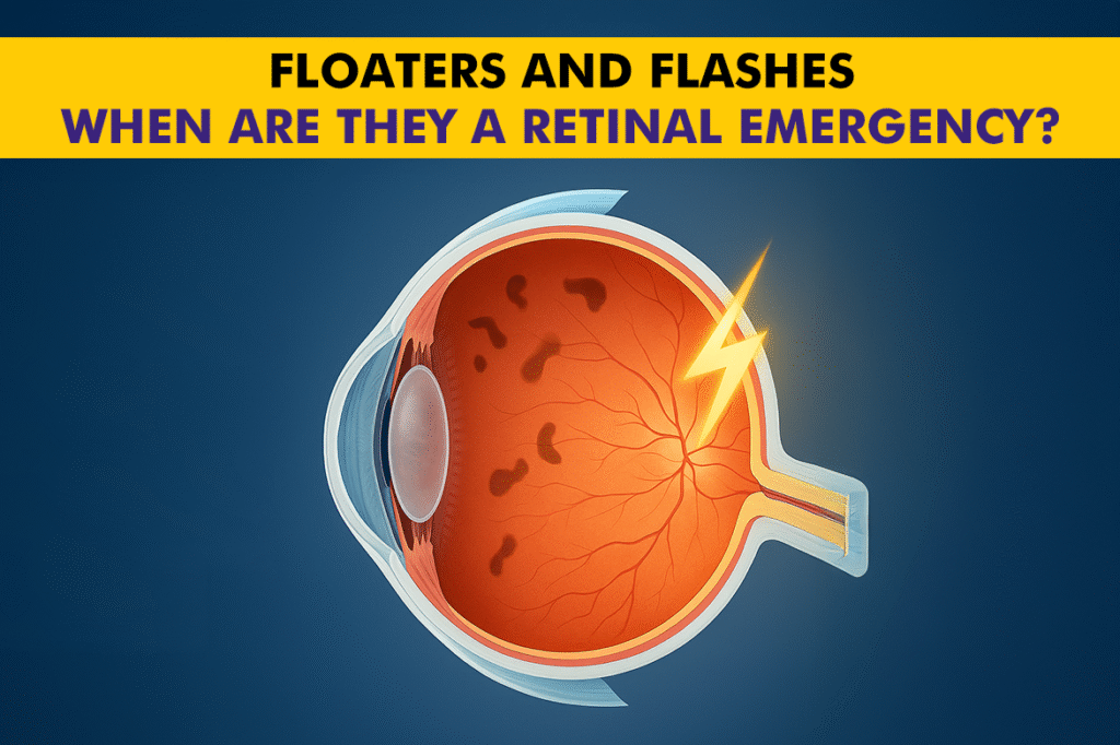 Floaters and Flashes: Causes, Warning Signs & Treatment